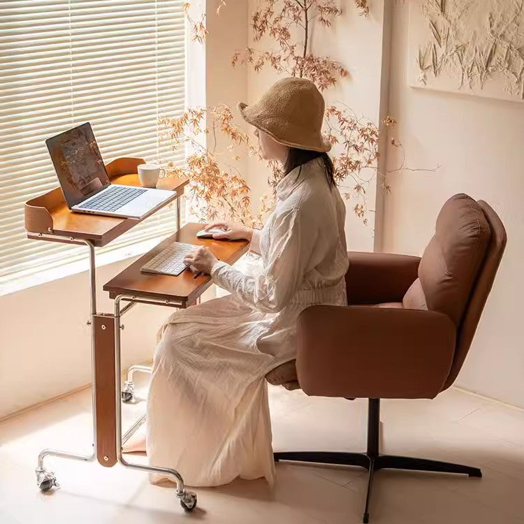 Liftable and Adjustable Desk with Universal Wheels – SPS FURNTIURE