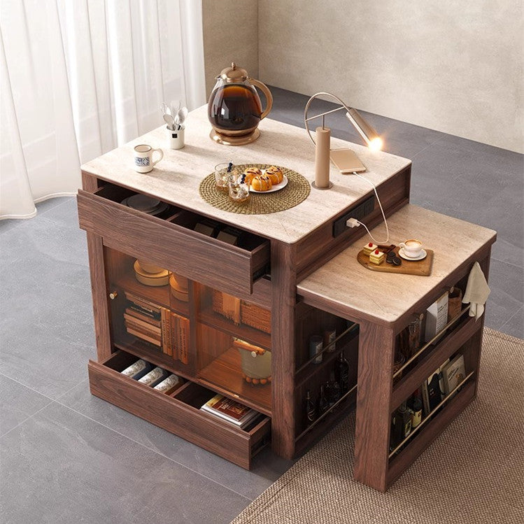 Telescopic Kitchen Island Table – SPS FURNTIURE