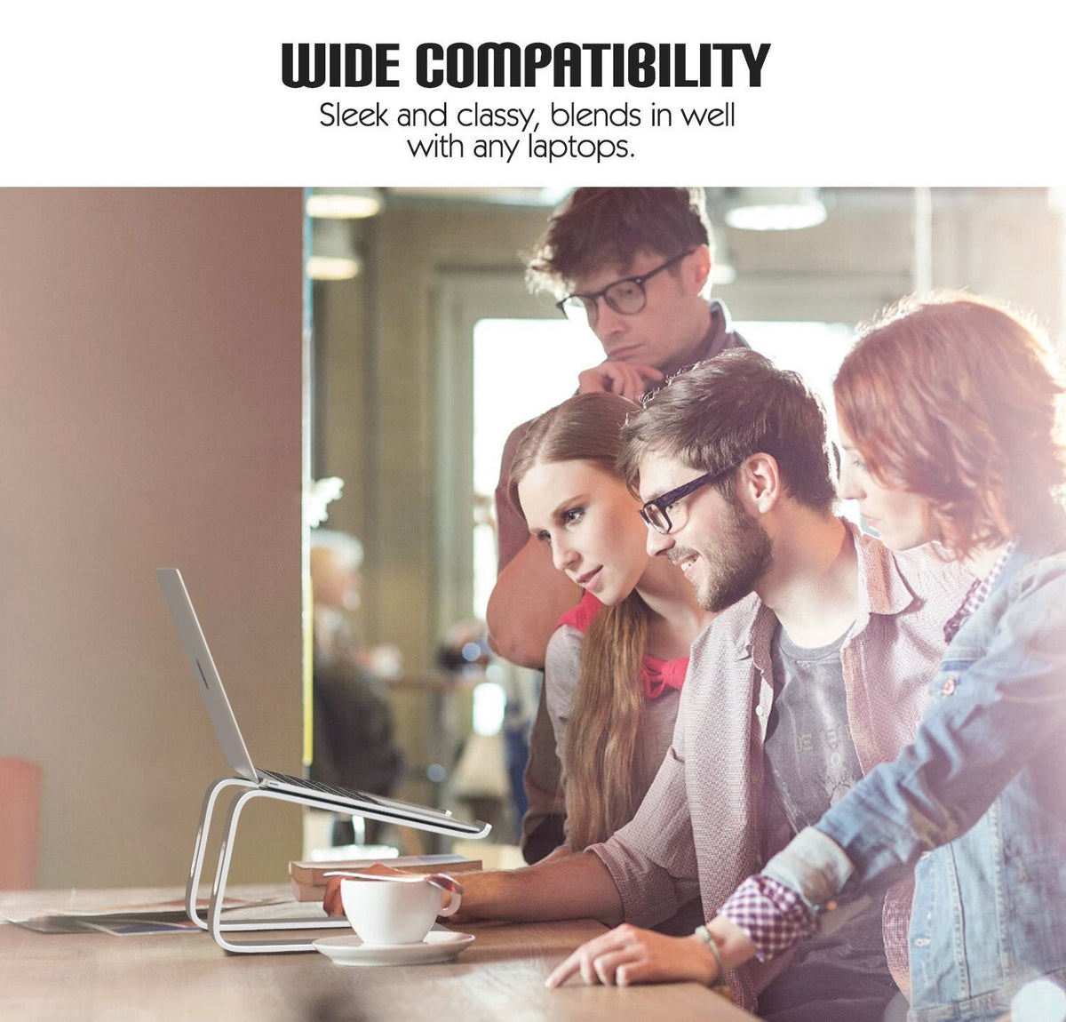 Ergonomic Laptops Riser for Desk – SPS FURNTIURE