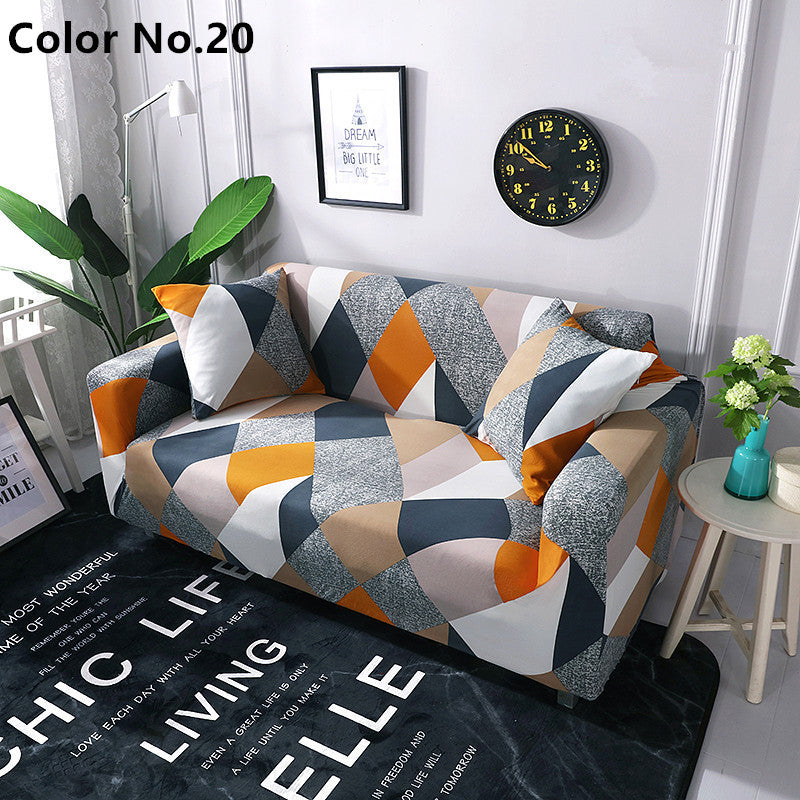 Stretchable Elastic Sofa Cover( popular colors and patterns) – SPS ...