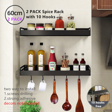 Wall Mounted Kitchen Rack Organizer – SPS FURNTIURE