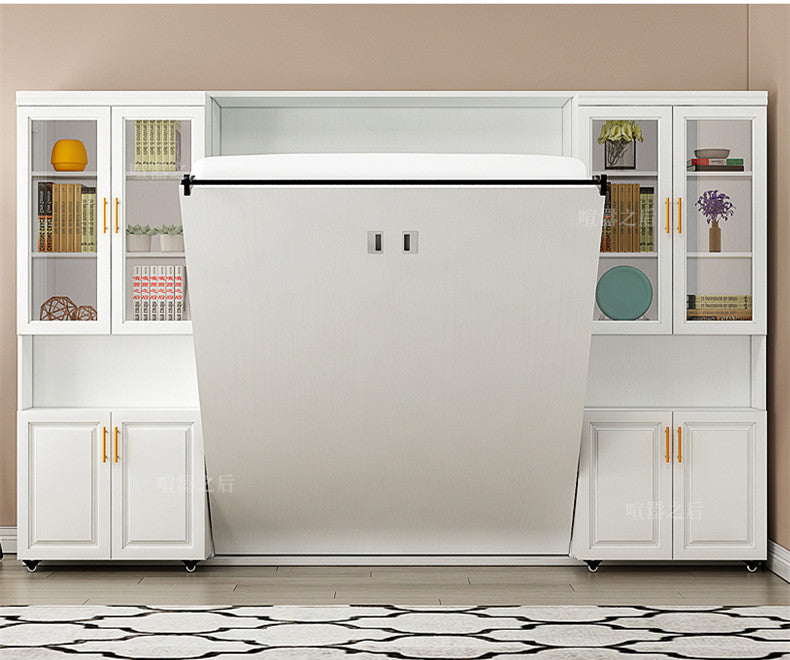 Murphy Bed with Slide Bookshelf – SPS FURNTIURE