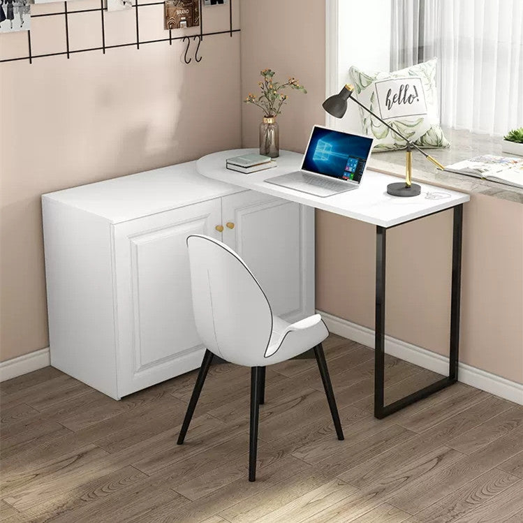 Folding Bed with 360 Degree Rotating Desk Combination Set – SPS FURNTIURE