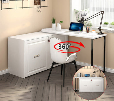 Telescopic and Rotating Corner Computer Desk with Folding Bed – SPS ...