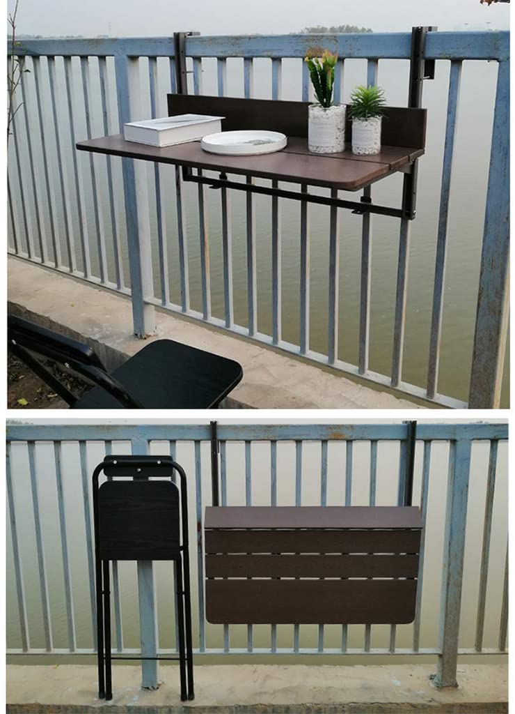 Folding Balcony Bar Table for Railings – SPS FURNTIURE