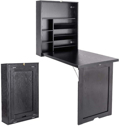 Fold Out Wall Mounted Multi-Function Computer Desk – SPS FURNTIURE