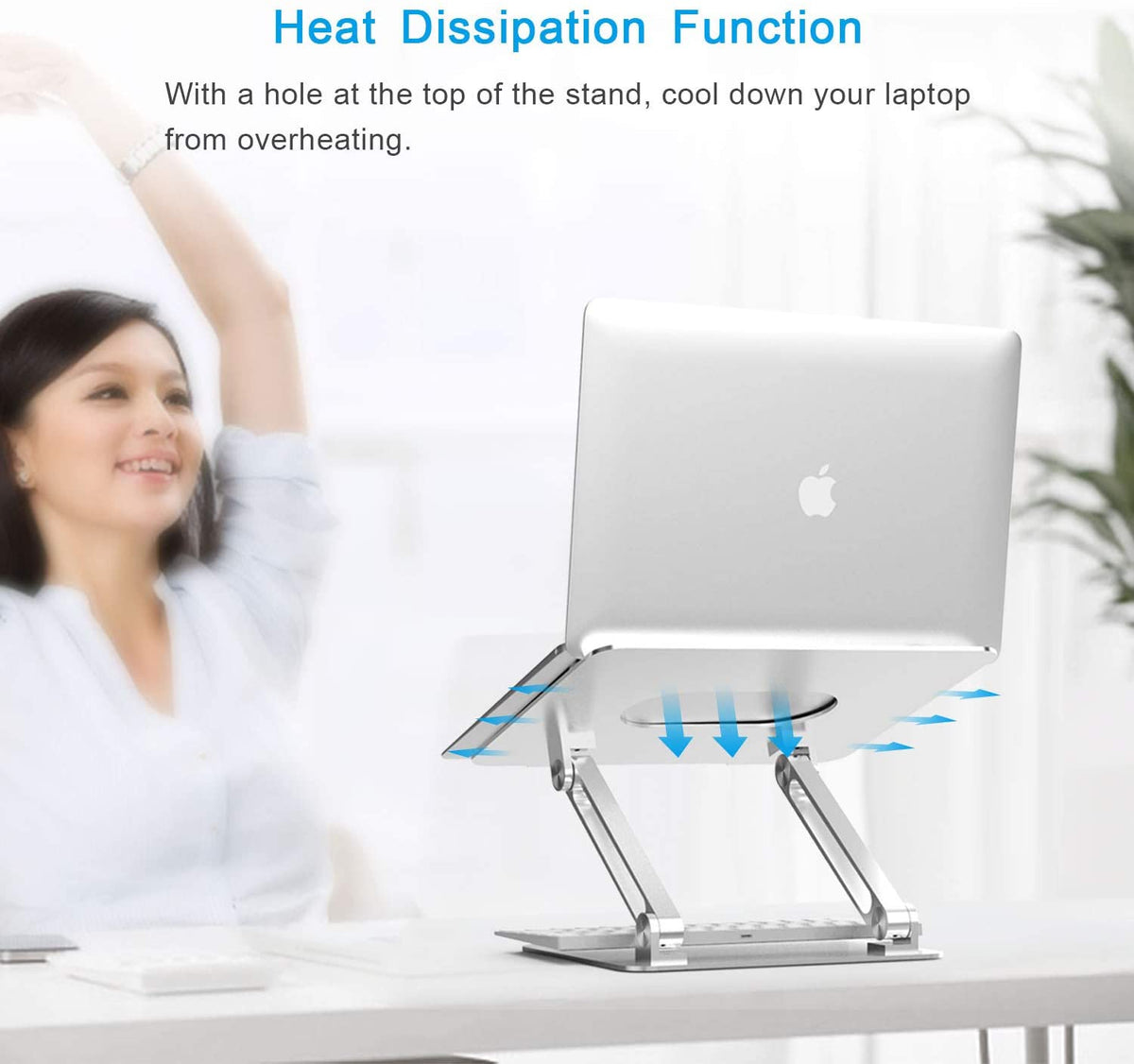 Adjustable Multi-Angle Laptop Riser – SPS FURNTIURE