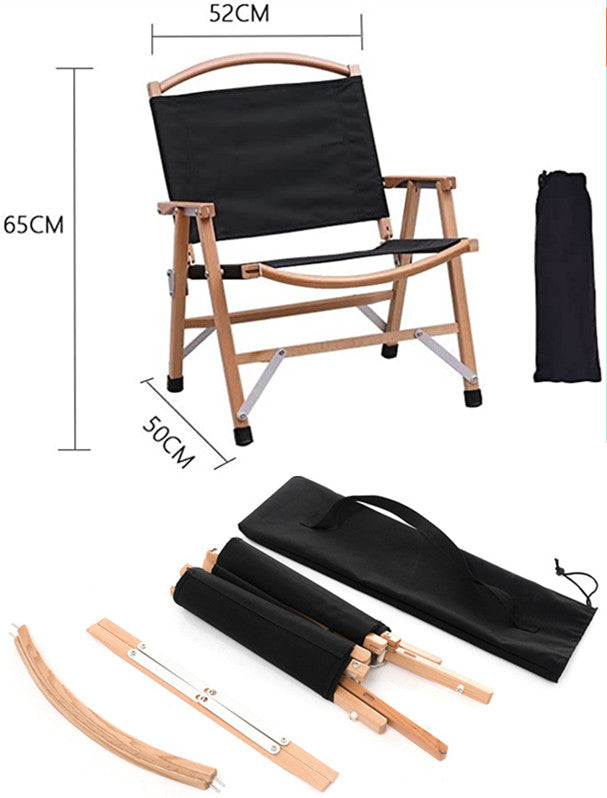 Outdoor Camping Folding Solid Wood Kermit Chair – SPS FURNTIURE