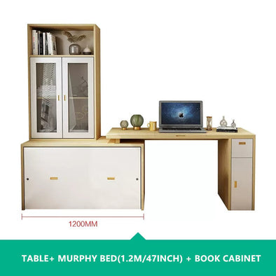 Murphy Cabinet Bed with Multi Function Desk – SPS FURNTIURE