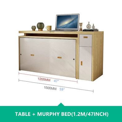 Murphy Cabinet Bed with Multi Function Desk – SPS FURNTIURE
