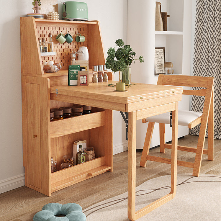 Foldable and Expandable Dining Table with Peg Board – SPS FURNTIURE