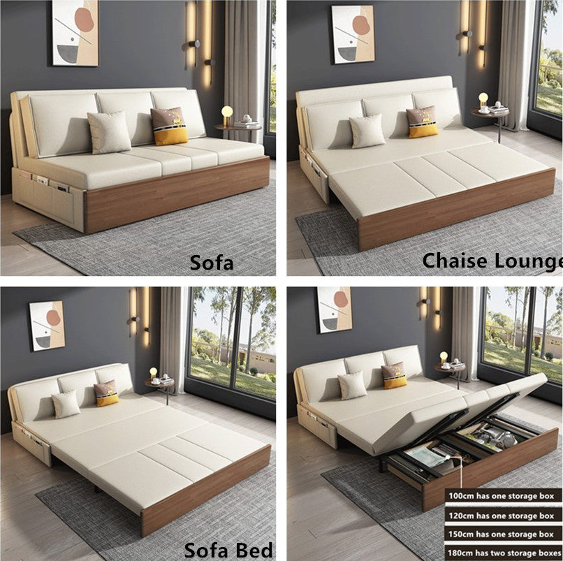 Convertible Sofa Sleeper Bed with Underneath Storage – SPS FURNTIURE