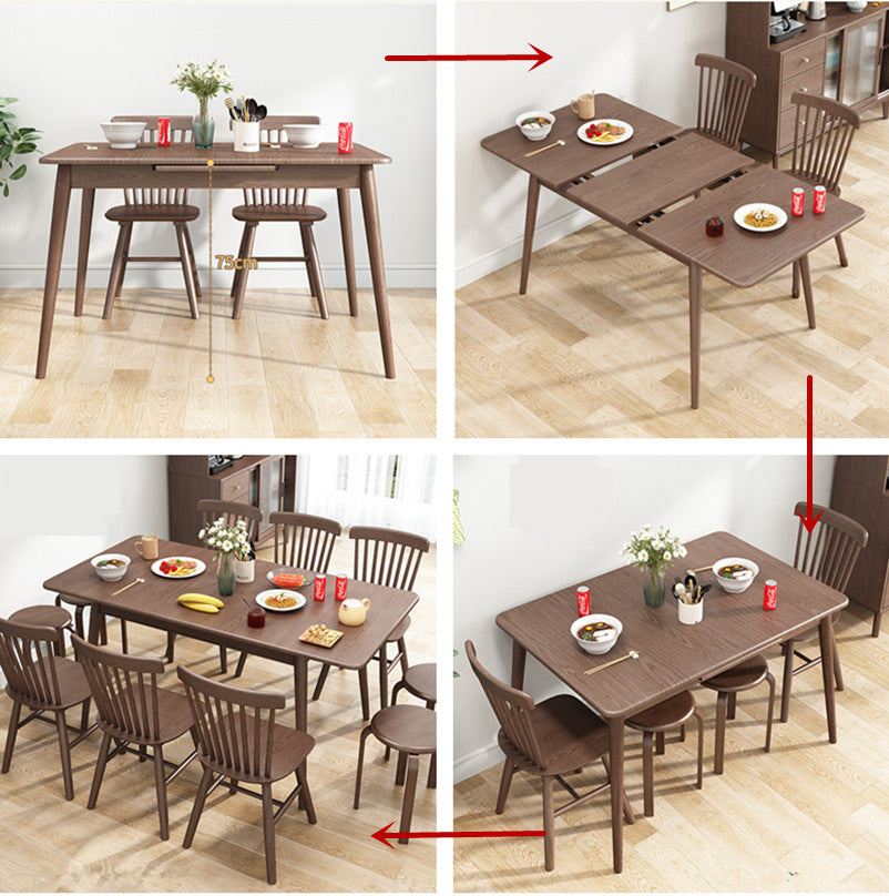 Rectangle Minimalist Expandable Dining Table – SPS FURNTIURE