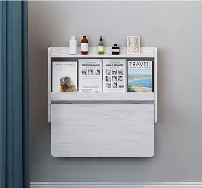 Wall Mounted Foldable Desk and Shelf – SPS FURNTIURE